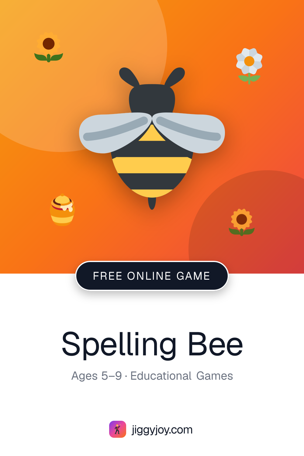 Spelling Bee — Free Online Game for Kids | JiggyJoy